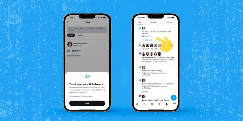 Η Twitter ξεκίνησε δοκιμές για συνεργατική συγγραφή tweet από δύο χρήστες