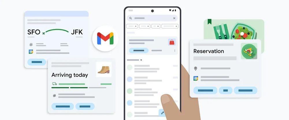 Η Google βελτιώνει τις συνοπτικές κάρτες του Gmail και άλλα