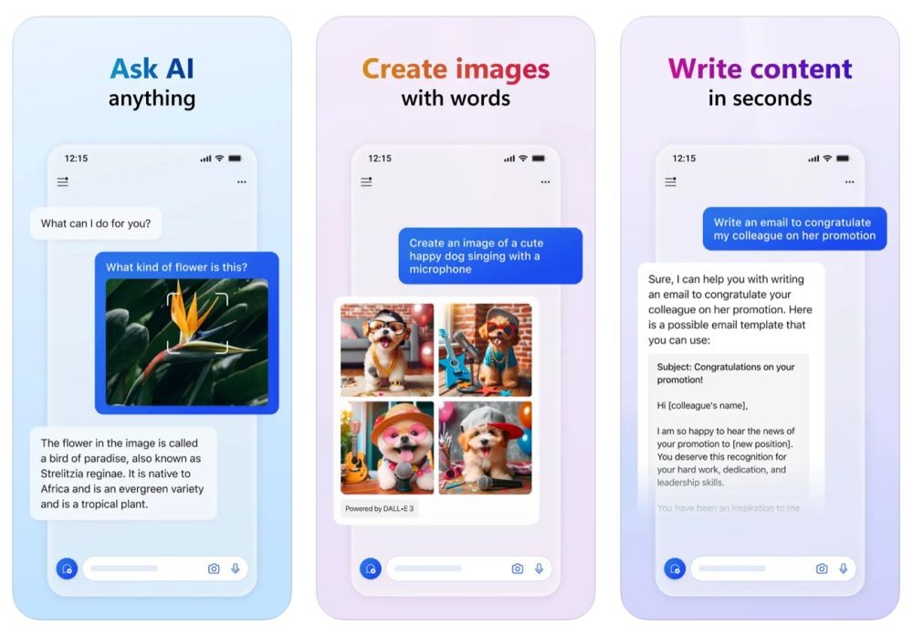 Microsoft Copilot is now available on Android and iOS