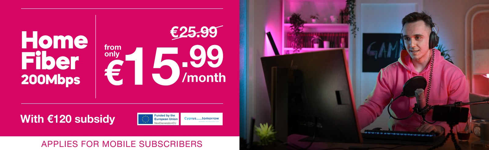 PrimeTel for Home: Internet, Telephony, Mobile, Television